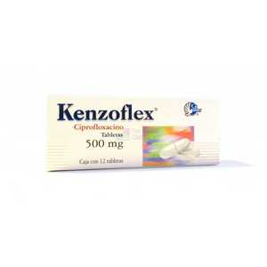Kenzoflex 500mg caja con 12 tabletas | Mejor Precio