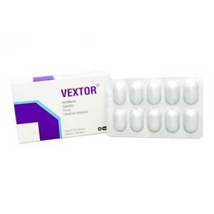 Vextor 75 mg caja con 30 cápsulas | Mejor Precio