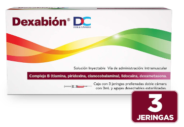 Dexabion DC Caja con 3 jeringas | Mejor Precio