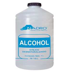 Alcohol Nadro Desnaturalizado botella 1L | Vitau - Farmacia en línea