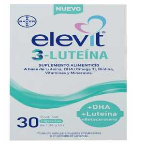 Elevit 3-Luteina 30 cápsulas | Mejor Precio