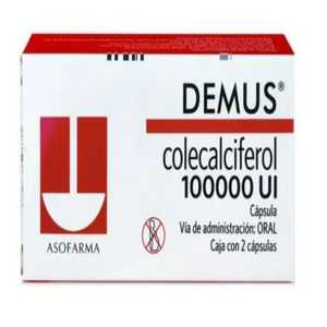 Demus 100000 ui caja 2 cápsulas | Vitau