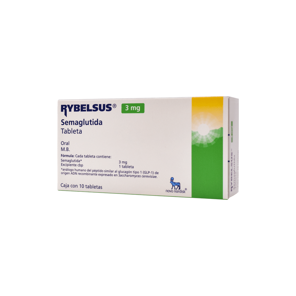Rybelsus 3mg caja 10 tabletas | Vitau