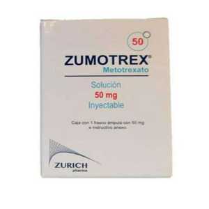 ZUMOTREX 50 mg Caja con 1 frasco 1 Inyectable | Vitau