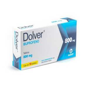 Dolver 800 800mg caja 10 Tabletas | Mejor Precio