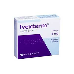 Ivexterm 6mg caja 2 tabletas | Mejor Precio
