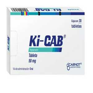 Ki-Cab 50 mg Caja 30 Tabletas | Mejor Precio en Vitau