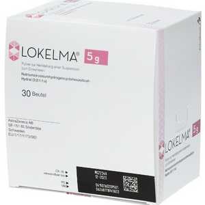 Lokelma 5 g Caja con 30 sobres Polvo para suspensión | Mejor Precio en ...