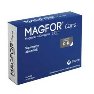 Magfor Caps 500mg/250mg Caja con 30 cápsulas | Mejor Precio