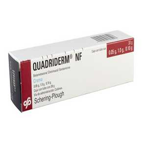 Quadriderm Nf 0.05 g, 1 g, 0.10g caja con tubo 1 30 g crema | Mejor Precio