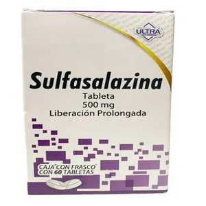 Sulfasalazina Liberación Prolongada 500mg caja 30 tabletas | Vitau