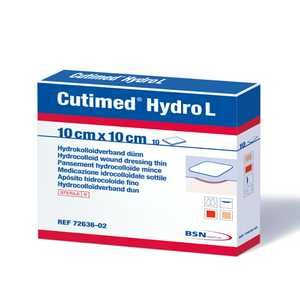 Cutimed Hydro L caja con 10 piezas de 10cmx10xm | Mejor Precio