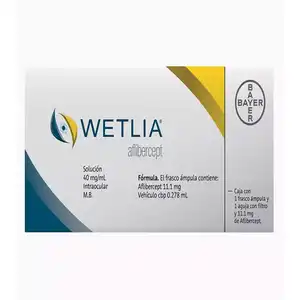 Wetlia 40mg/ml caja 1 frasco ámpula solución inyectable | Vitau